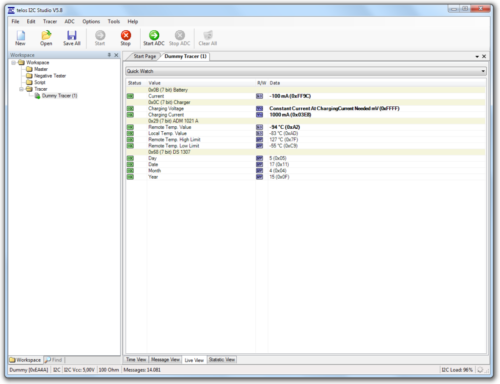Tracer Live View - telos · founded '88 | ISO 9001 since '97