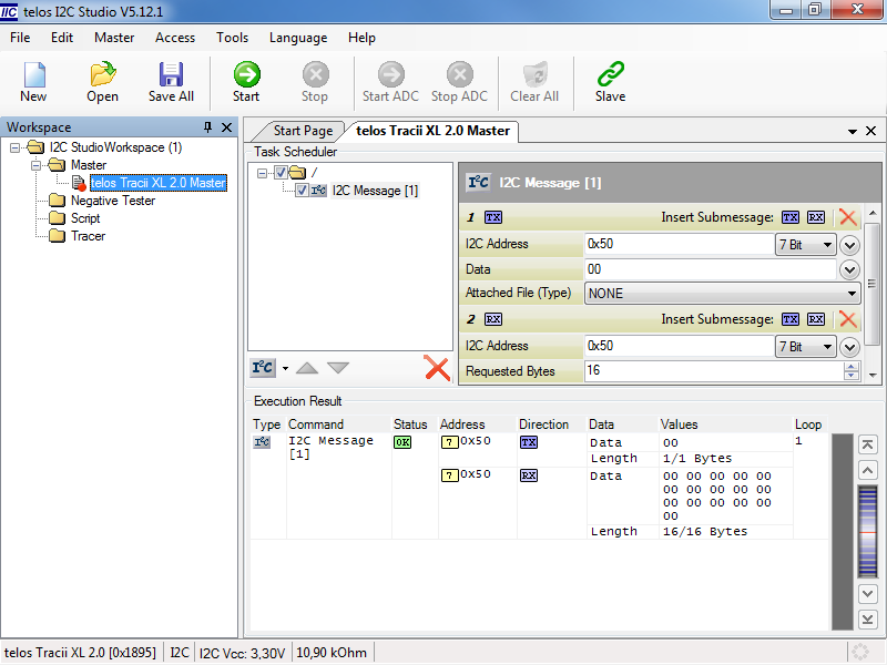 I2C Master - telos · founded '88 | ISO 9001 since '97